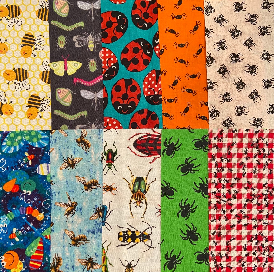 25 Bug Jar Quilt Rectangles FREE Pattern for a Bug Jar Quilt Block ...