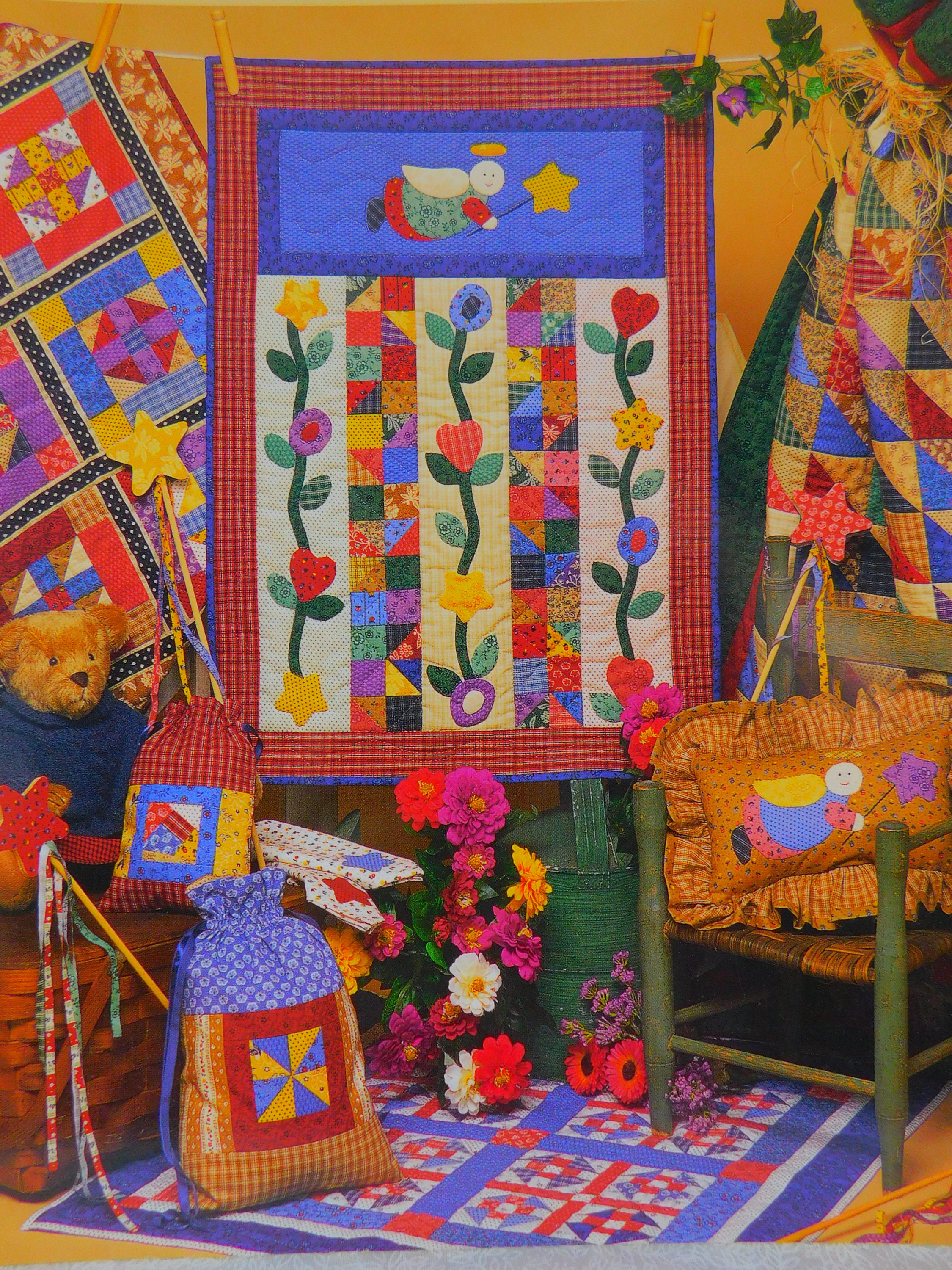 Vintage it's Magic Quilt Book by Little Quilts-book LQB 8-3 Designers-8 ...