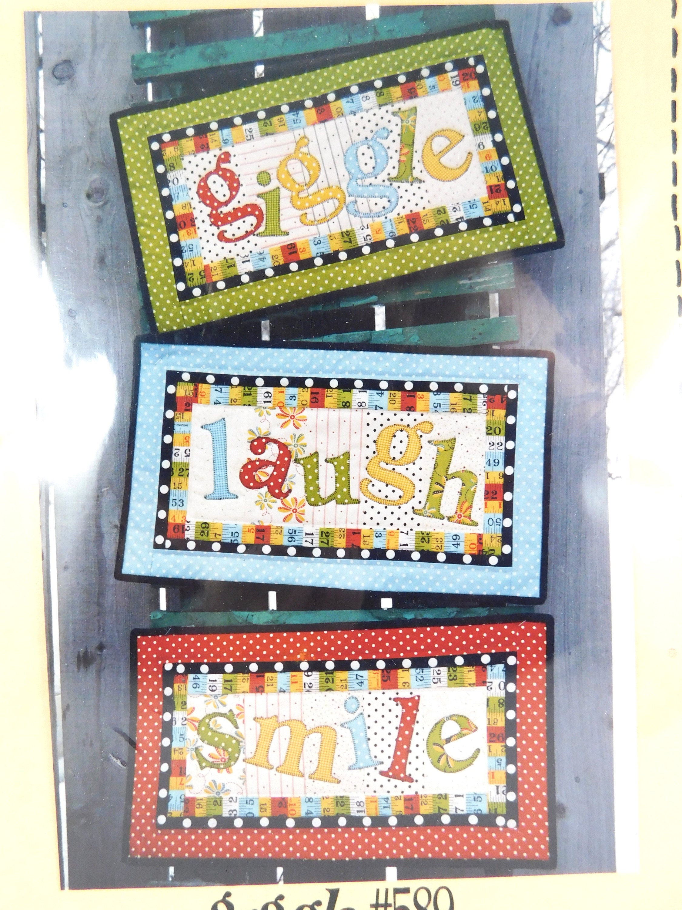 2007 giggle Triple Wall Quilt Patterns by Country Threads 589, UNCUT ...