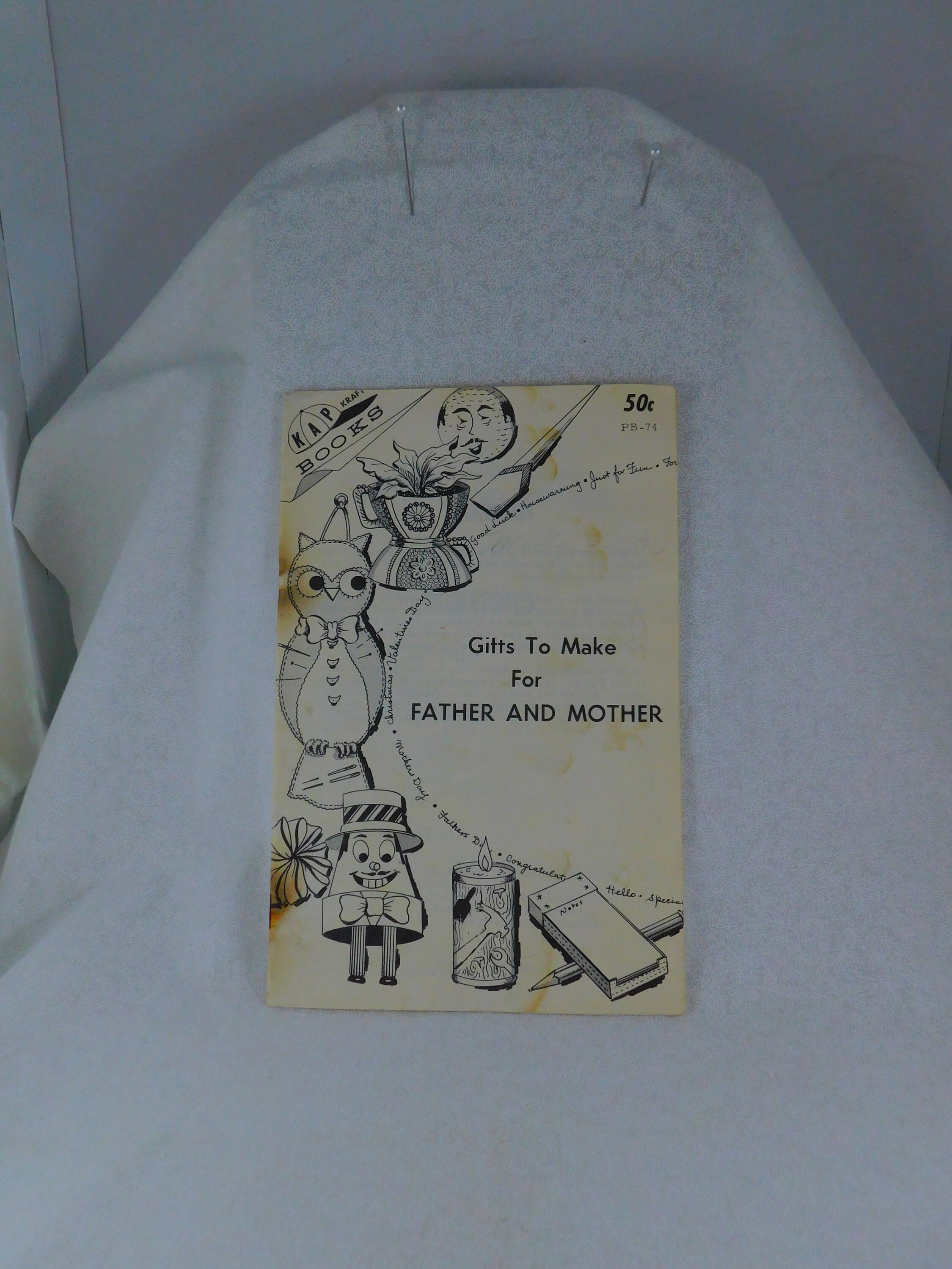 Vintage 1967 Kap Kraft Book's gifts to Make for Father and Mother ...