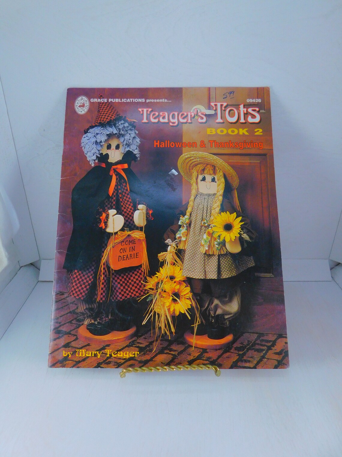 Vintage Teager's Tots Book 2 Halloween & Thanksgiving, Painted and ...