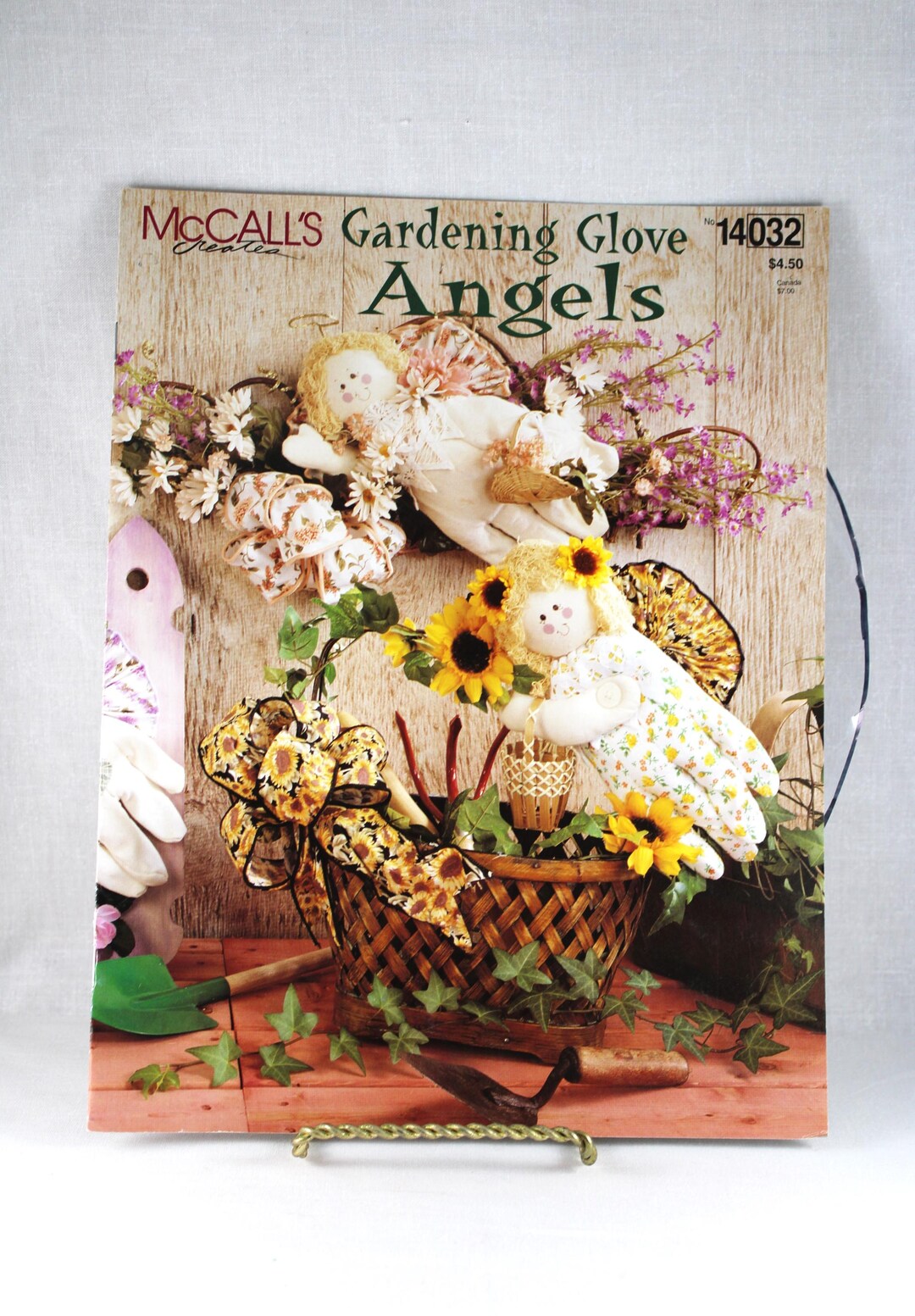 Vintage 1996 Mccall's Creates, "gardening Glove Angels" No. 14032 ...