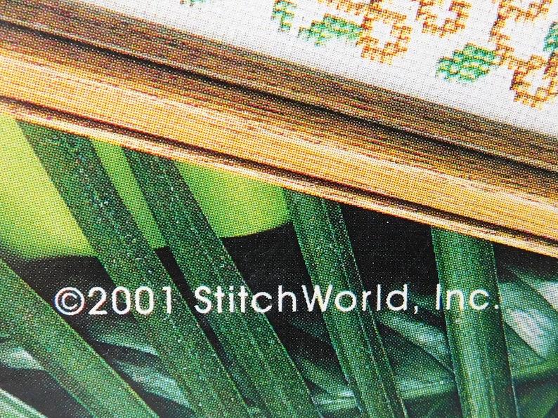 Vintage 2001 Lil Wild Ones Cross Stitch Pattern: Jungle Babies Color ...