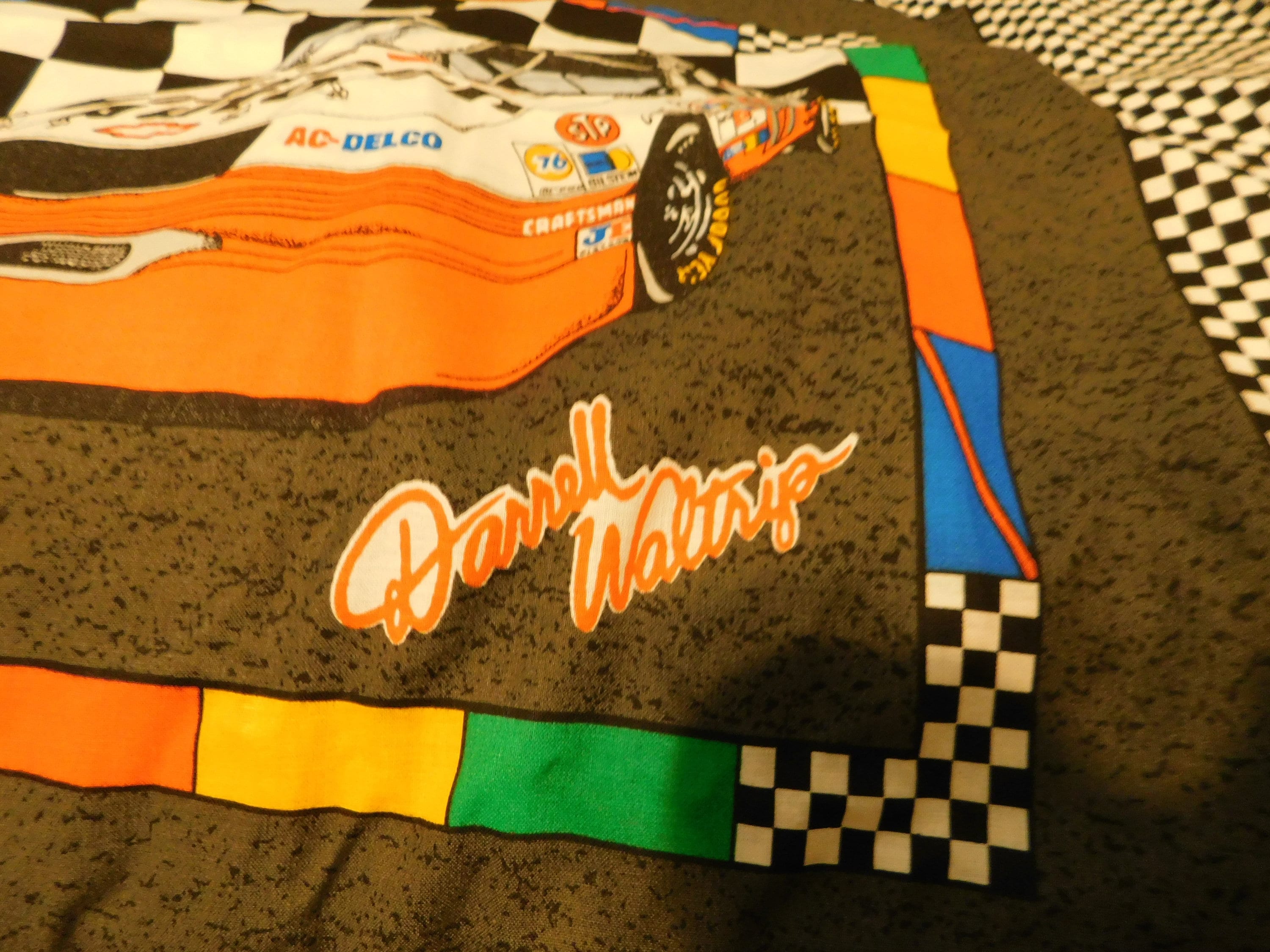 Fabric Pillow And/or Quilt Panels for Your NASCAR Fan Darrell - Etsy