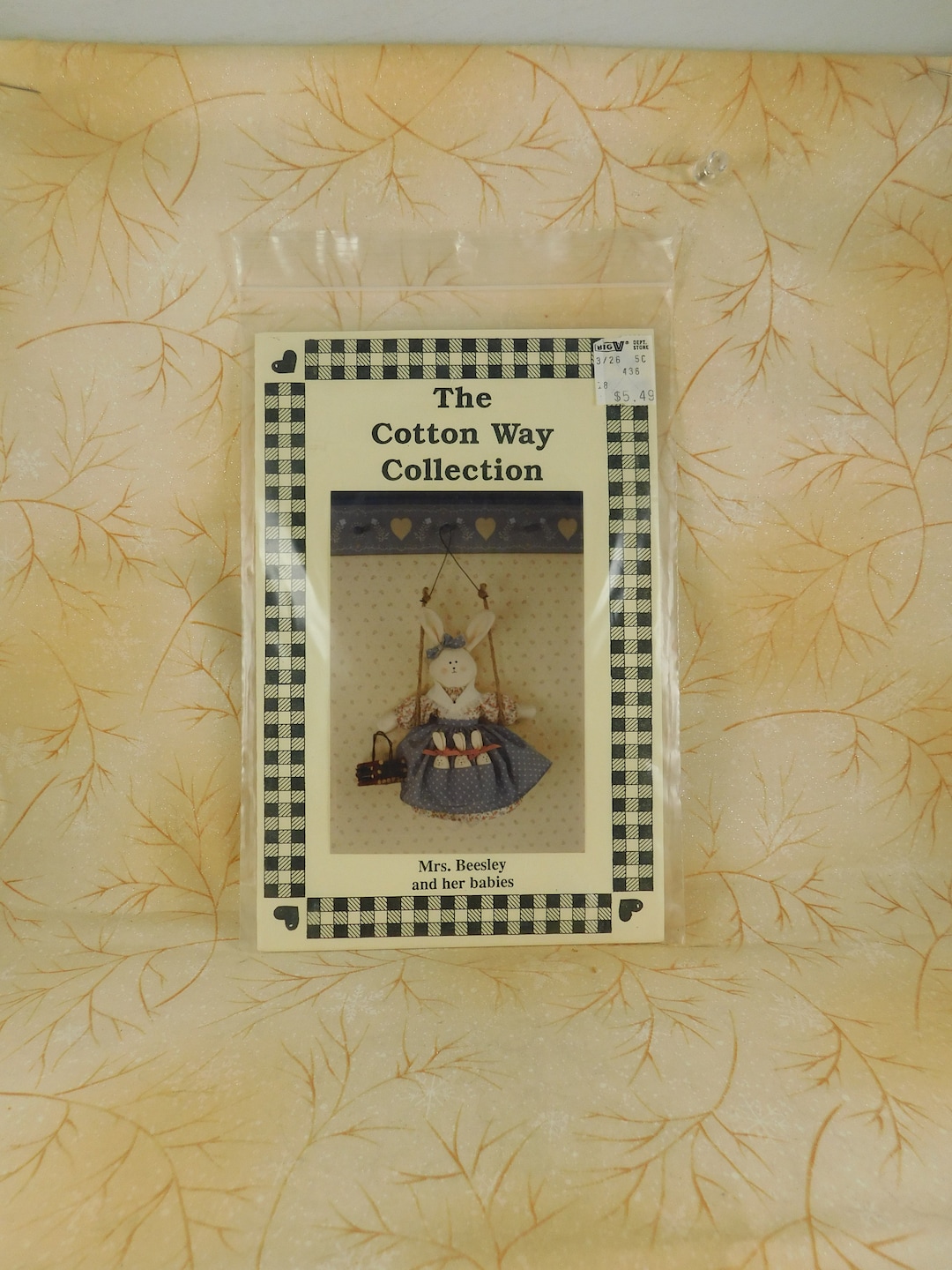 1990 "mrs. Beasley & Her Babies" Cotton Way Collection Rabbit Doll ...