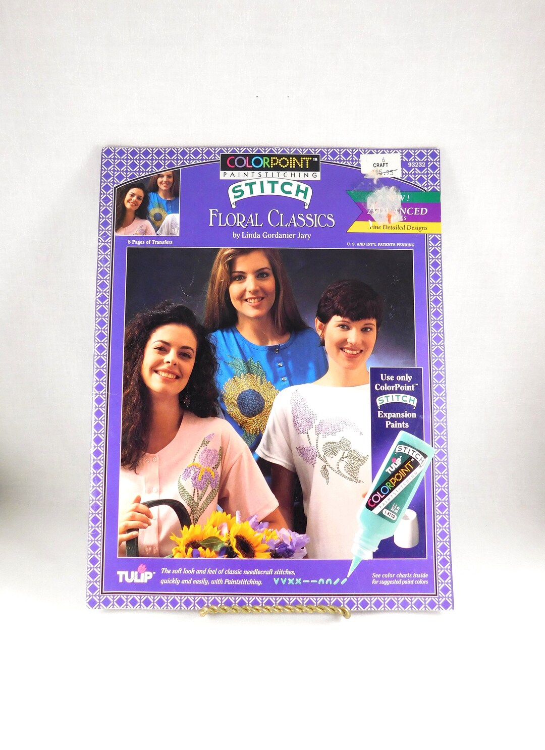 Tulip 1993 "floral Classics" for Textile Painting With Colorpoint Paint ...