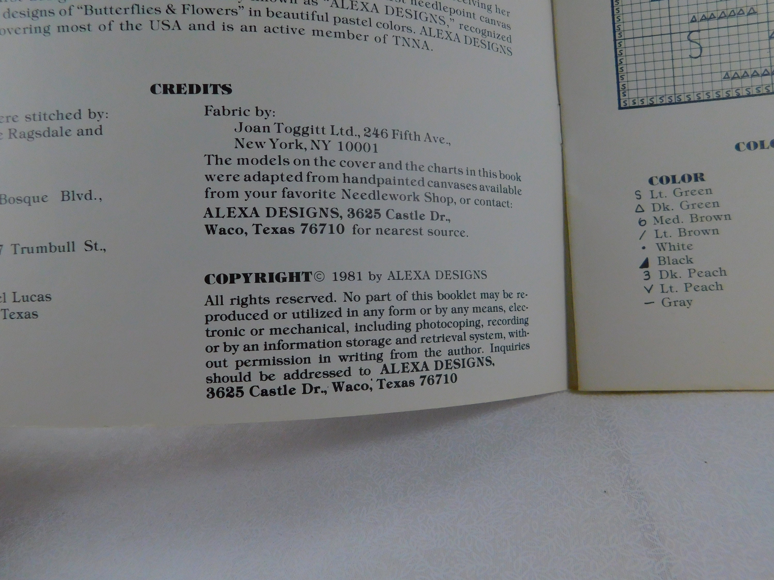 Vintage Cross Stitch Booklet americana by Alexa by Alexa Designs, Cross ...