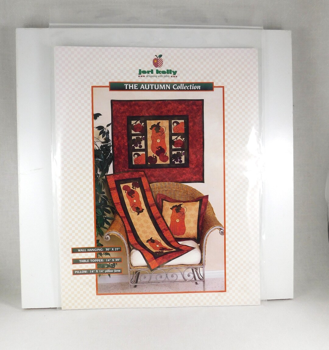 Jeri Kelly's 2002 "autumn Collection" Patterns for Quilted Wall Quilt ...