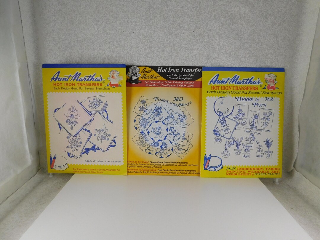 Floral Linen Trio-posies for Linens 3605/flower of the Month 3813/herbs ...