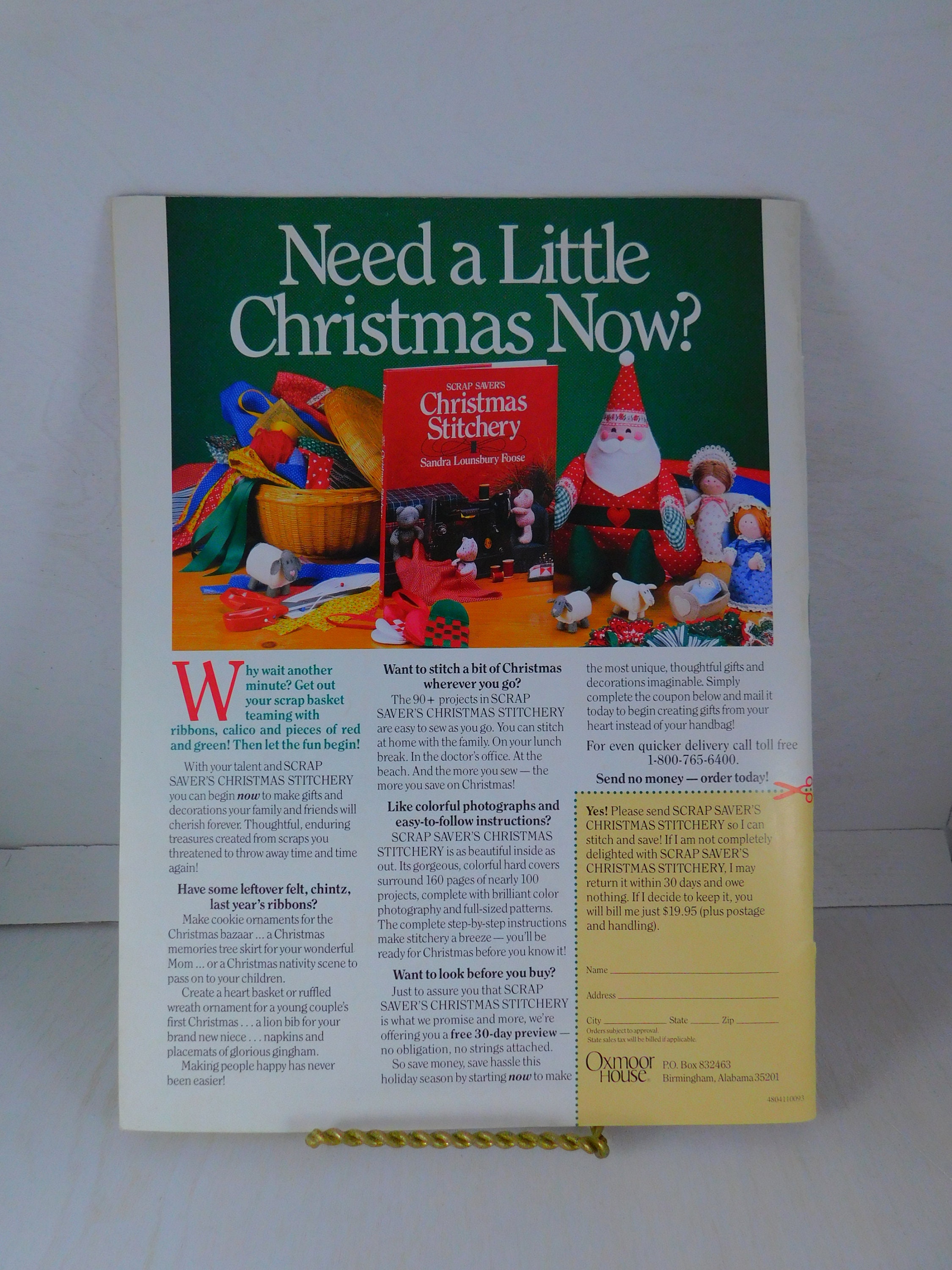 Vintage Christmas Issue of year-round Needlework & Craft - Etsy