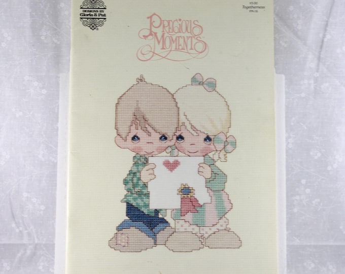 Vintage 1987 Precious Moments Cross Stitch Booklet: Togetherness ...