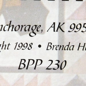 Vtg. 1998 stained Glass Flower Garden Quilt Book by Brenda Henning/bear ...