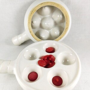 Ceramic Bead Sorting or Project Bowls W/sturdy Handle, Set of Two ...