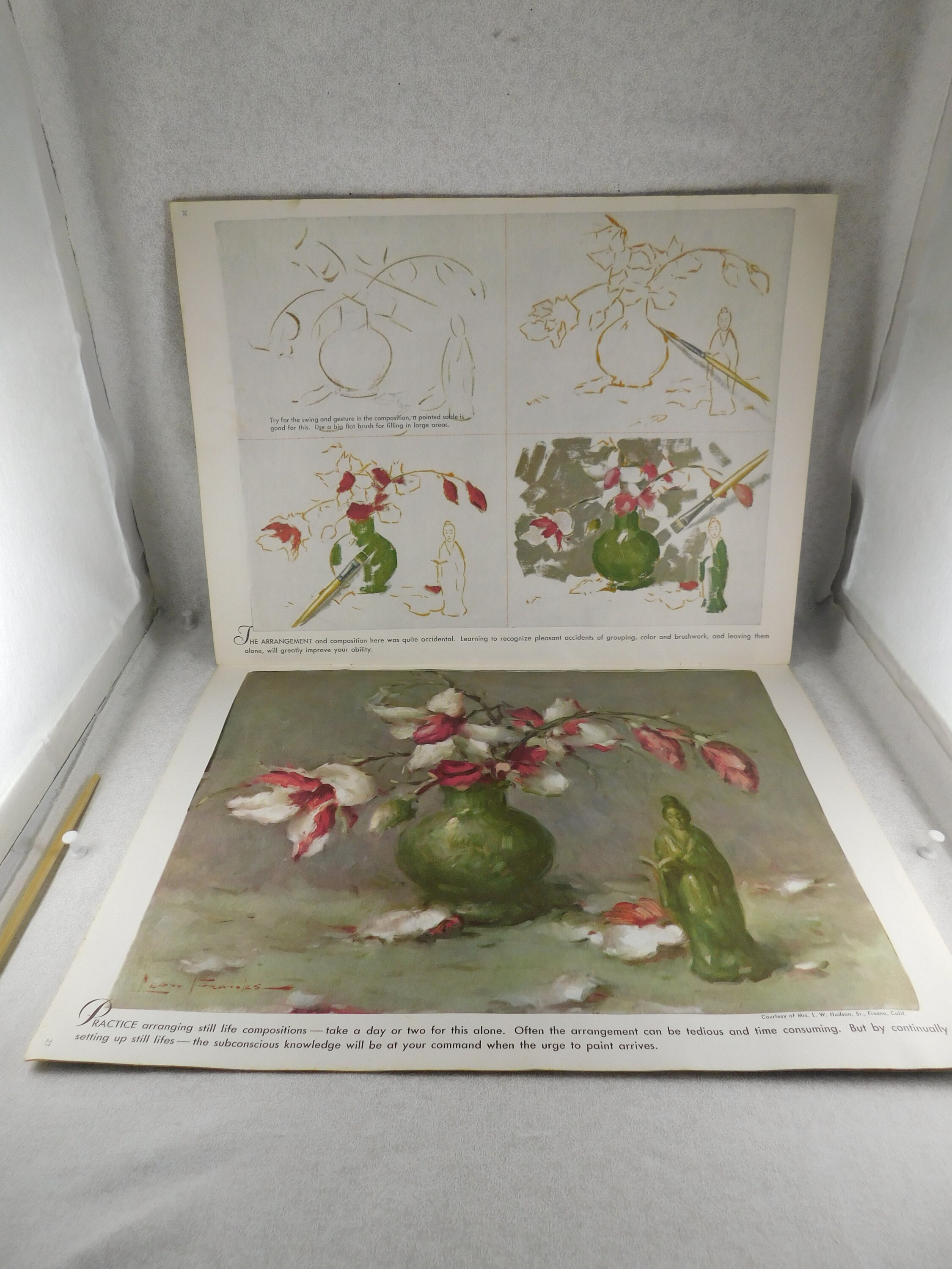 Vintage WFP how to Do Still Life by Leon Franks, Stills in Oils, Fruit ...