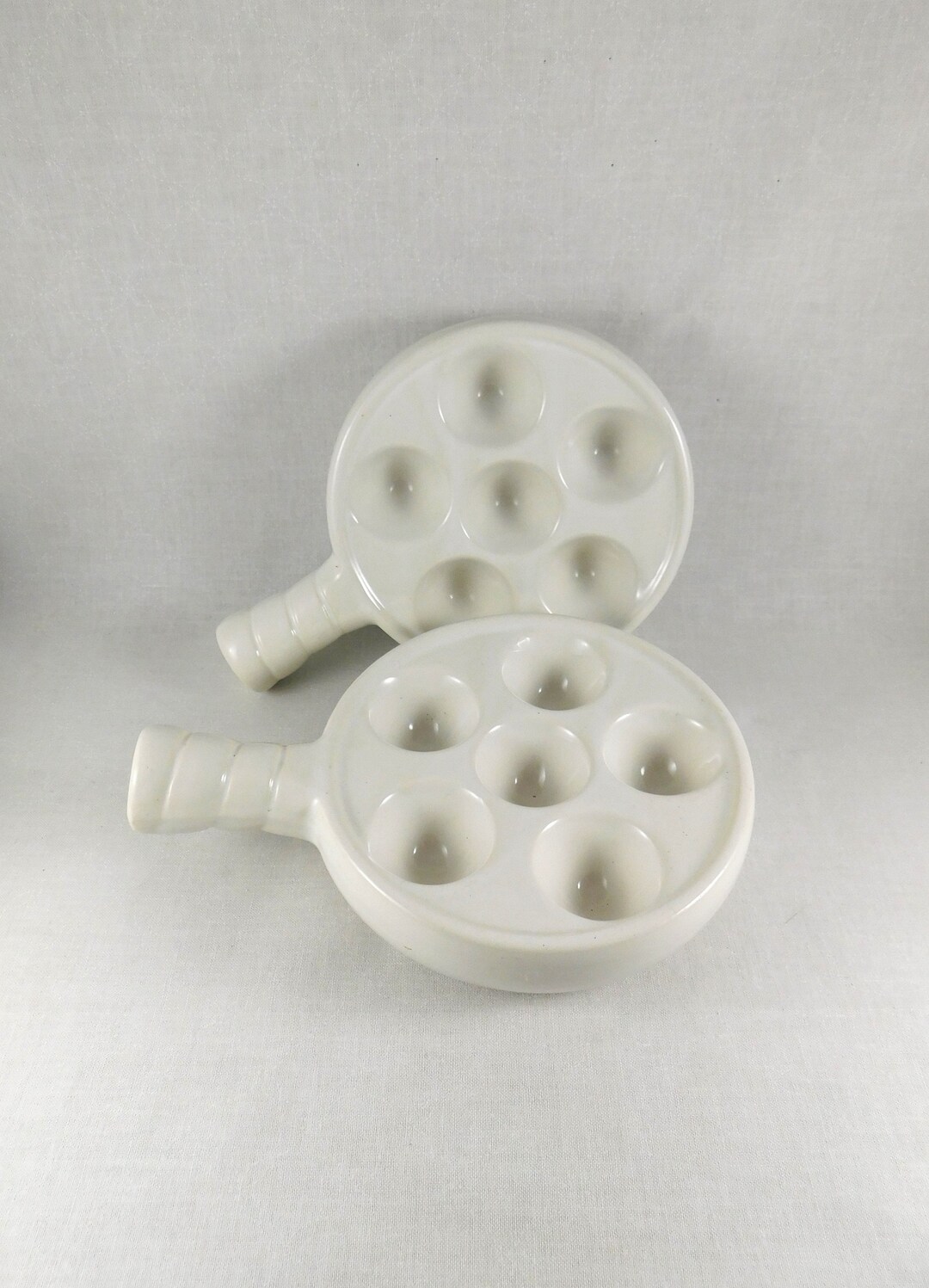 Ceramic Bead Sorting or Project Bowls W/sturdy Handle, Set of Two ...
