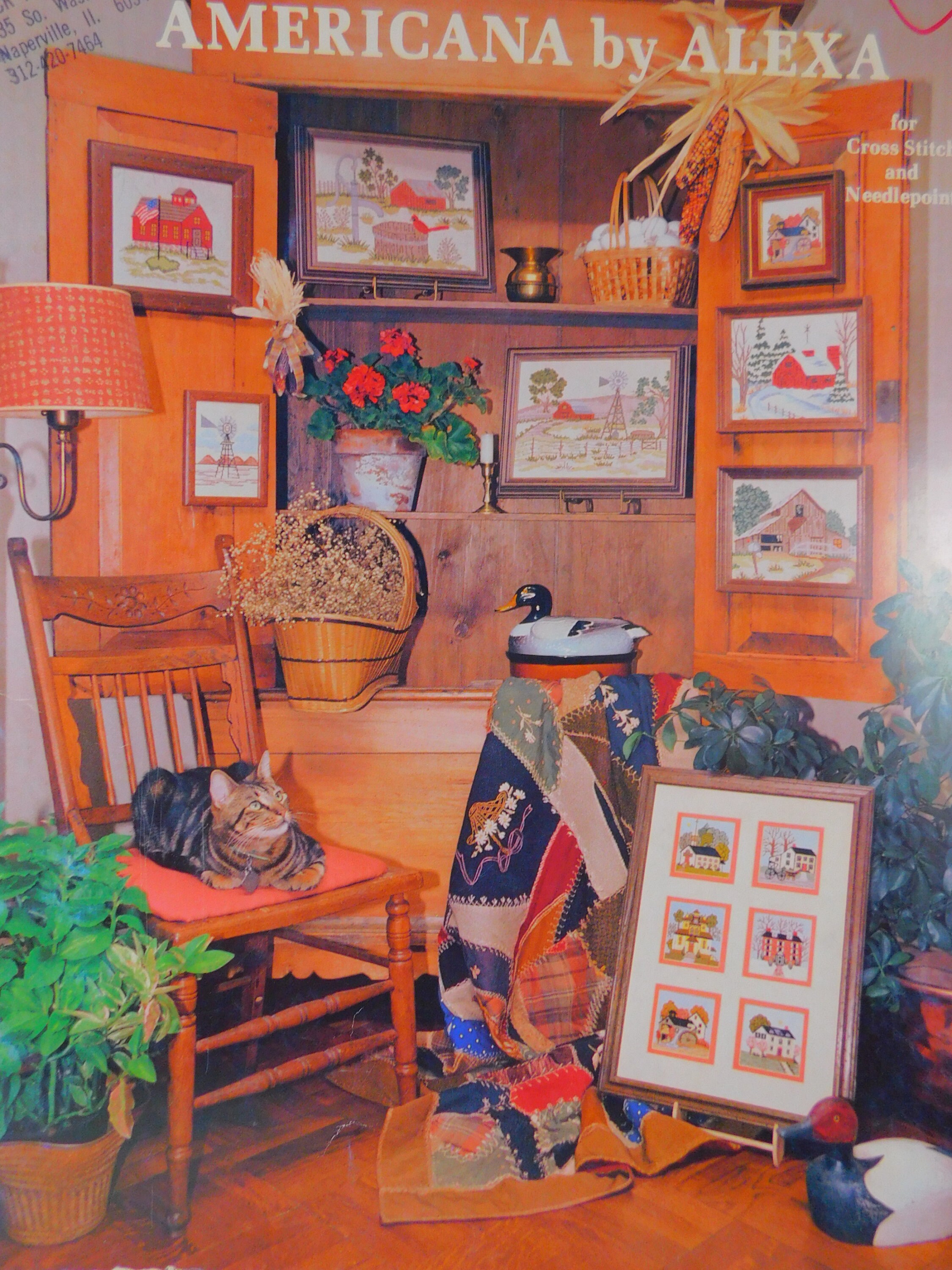 Vintage Cross Stitch Booklet americana by Alexa by Alexa Designs, Cross ...