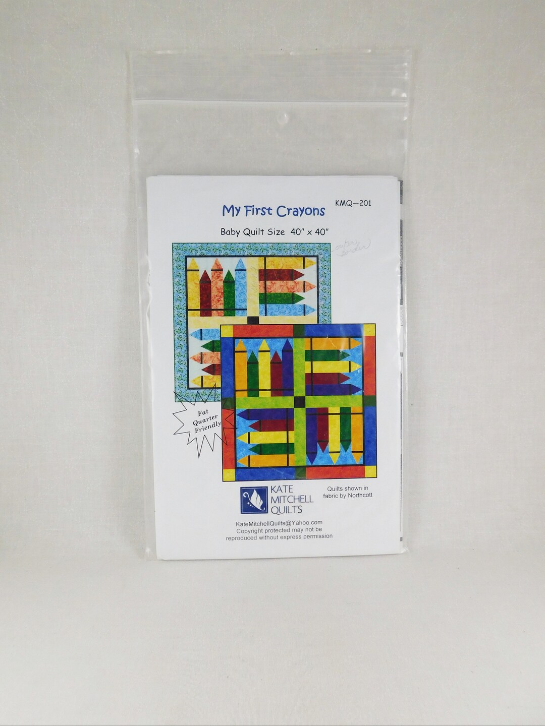 Vintage "my First Crayons" Baby/toddler's Quilt Pattern, Block Quilts ...