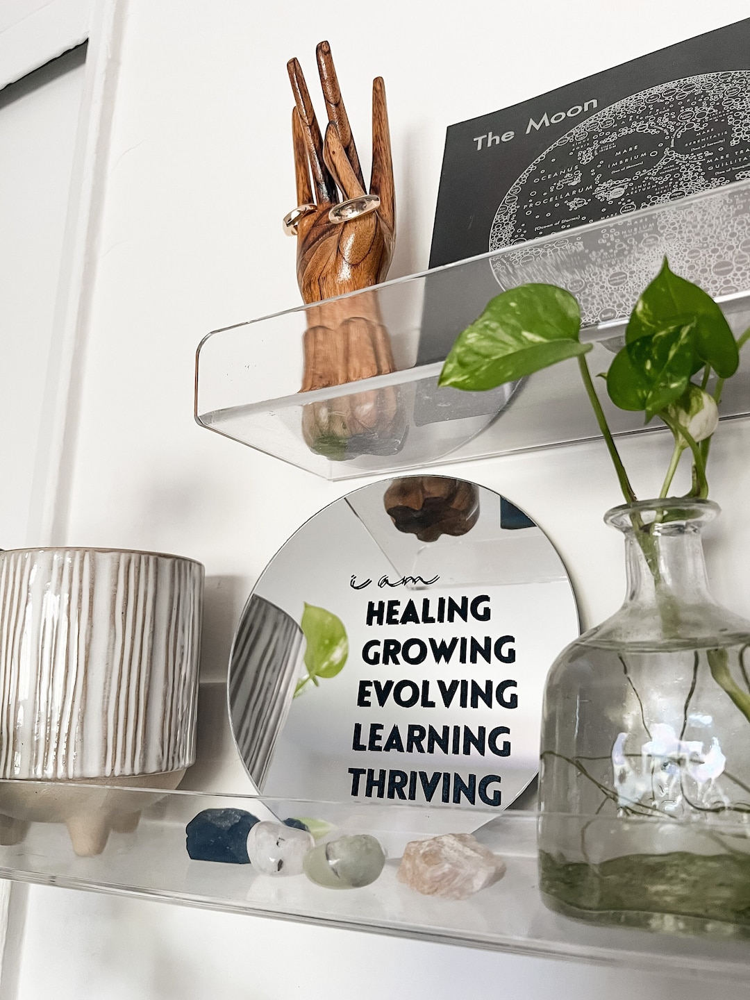 Affirmation Mirror Decal for Self Love - Etsy