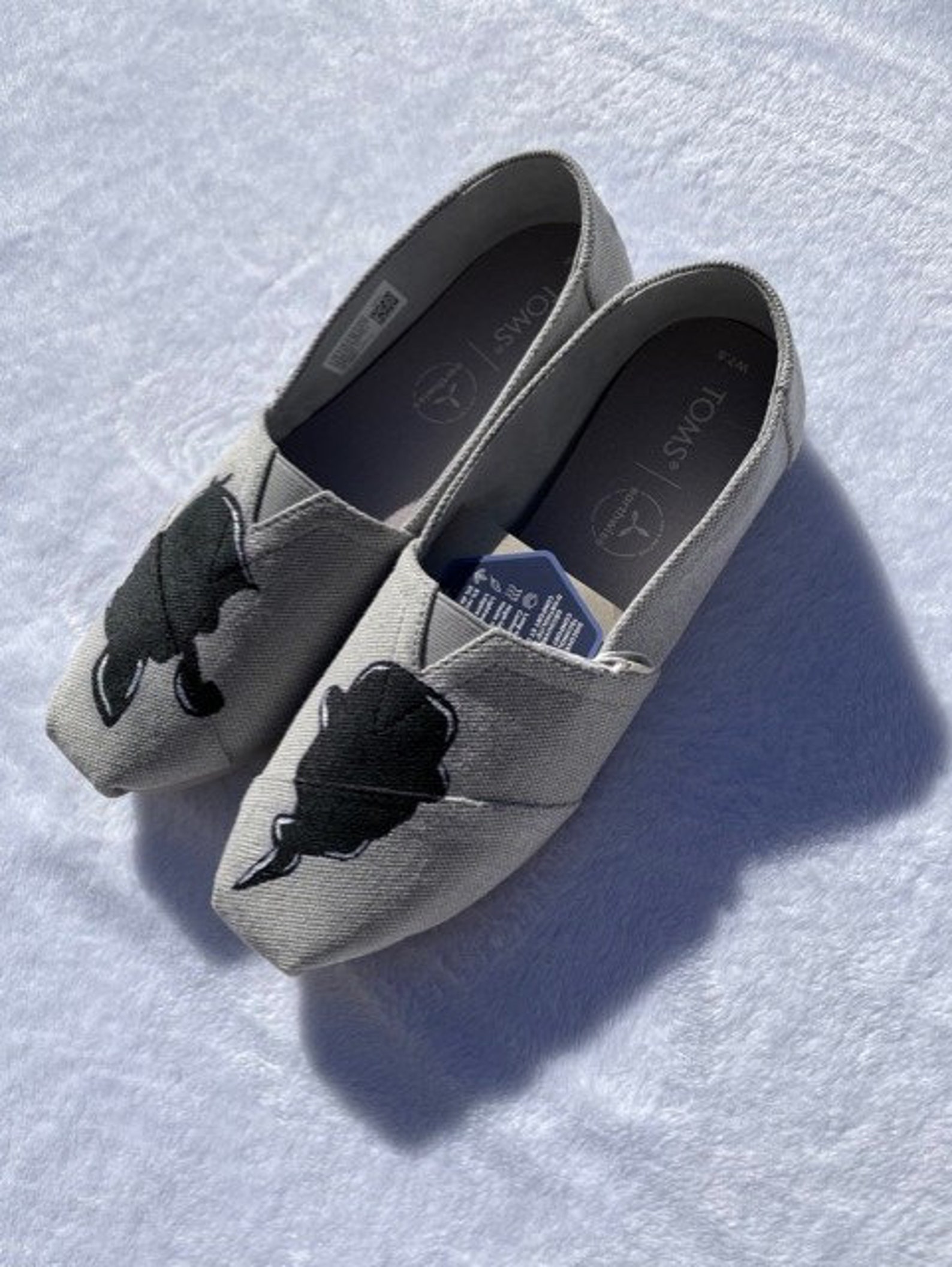 Sherlock Holmes and Watson Custom Painted Toms or Vans, Sherlock Holmes ...