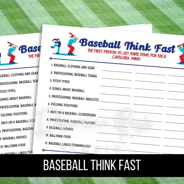 Baseball Party Favor - Etsy