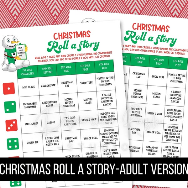 Roll a Reindeer Game - Etsy