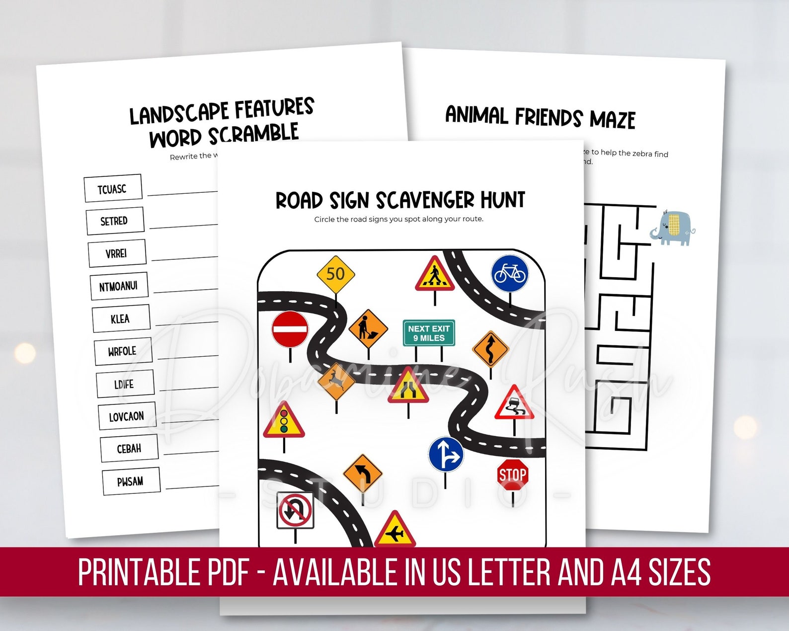 Printable Road Trip Games, Road Trip Games for Kids, Family Games ...