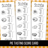 Pie Eating Contest Award Certificates,printable Pie Eating Contest ...