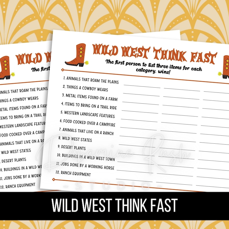 Western Theme Party - Etsy