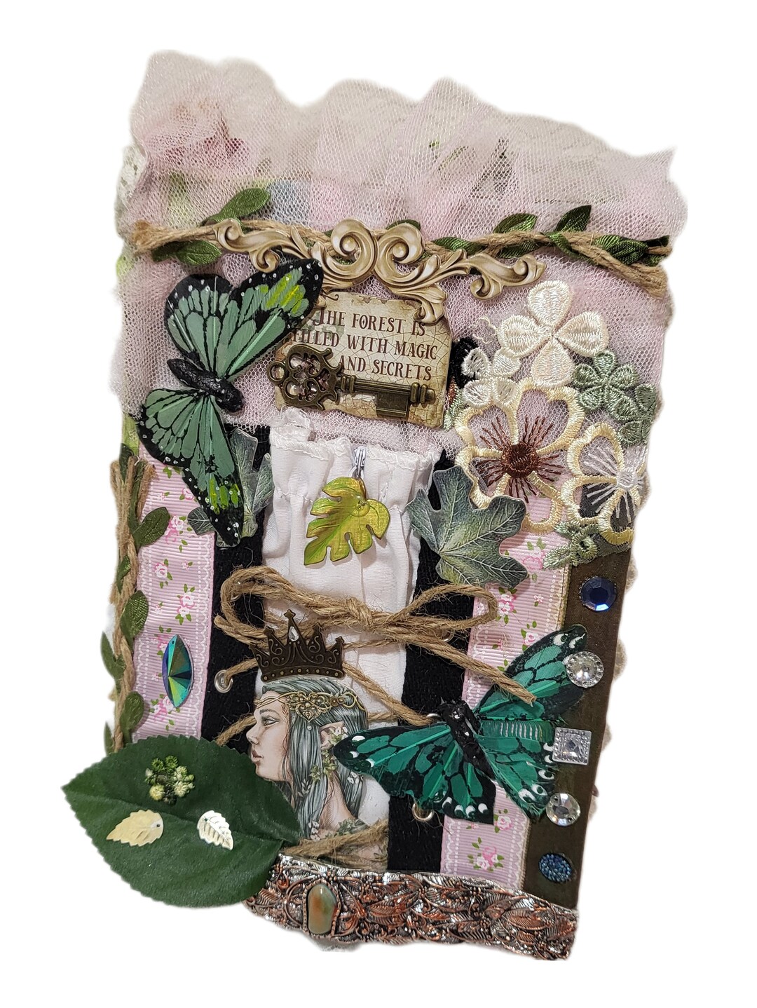 Fairy Core Diary Memory Keeper Junk Journal Wedding Guest Book Recipe ...