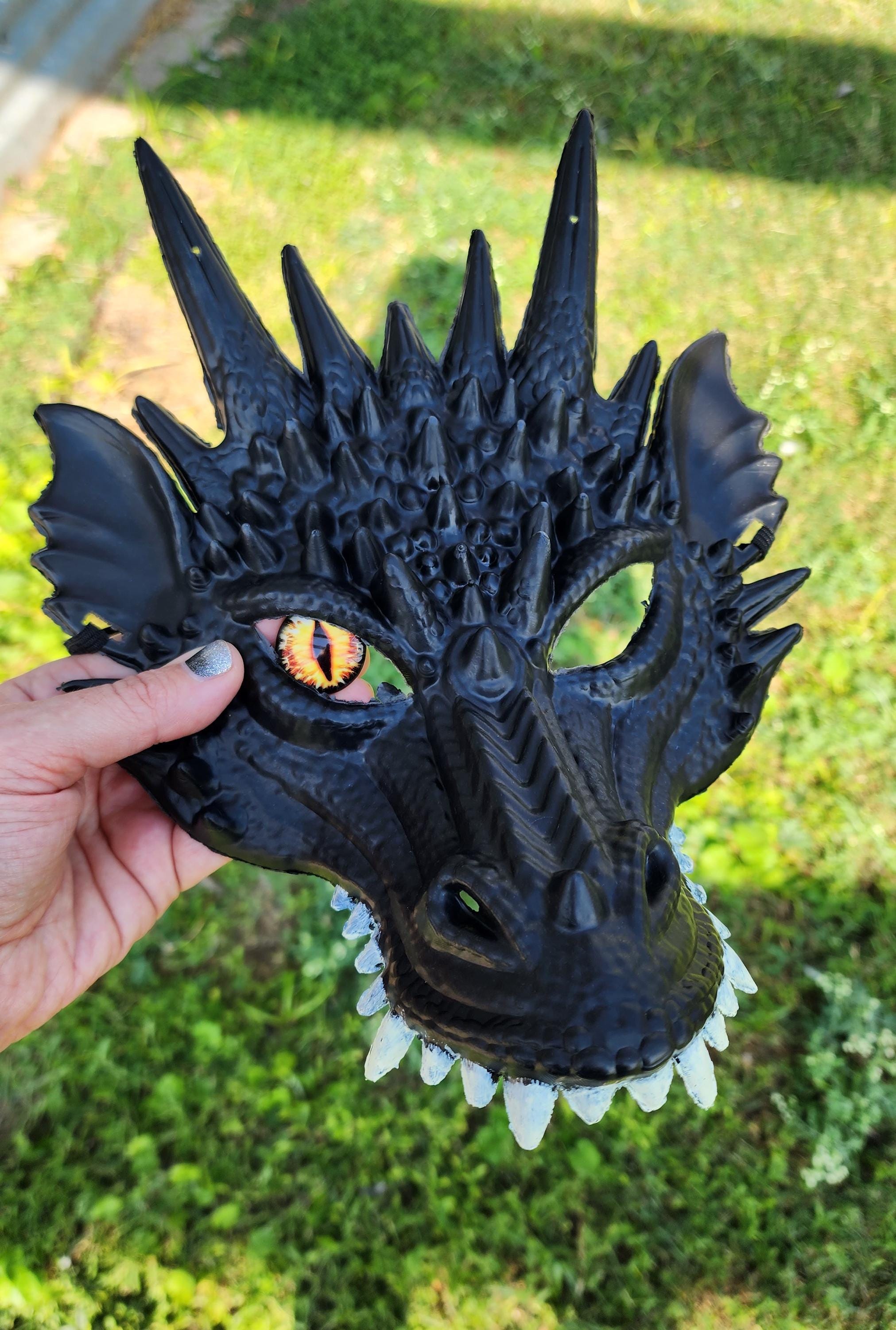 Dragon Wreath Making Supplies Dragon Mask With Craft Eyes - Etsy