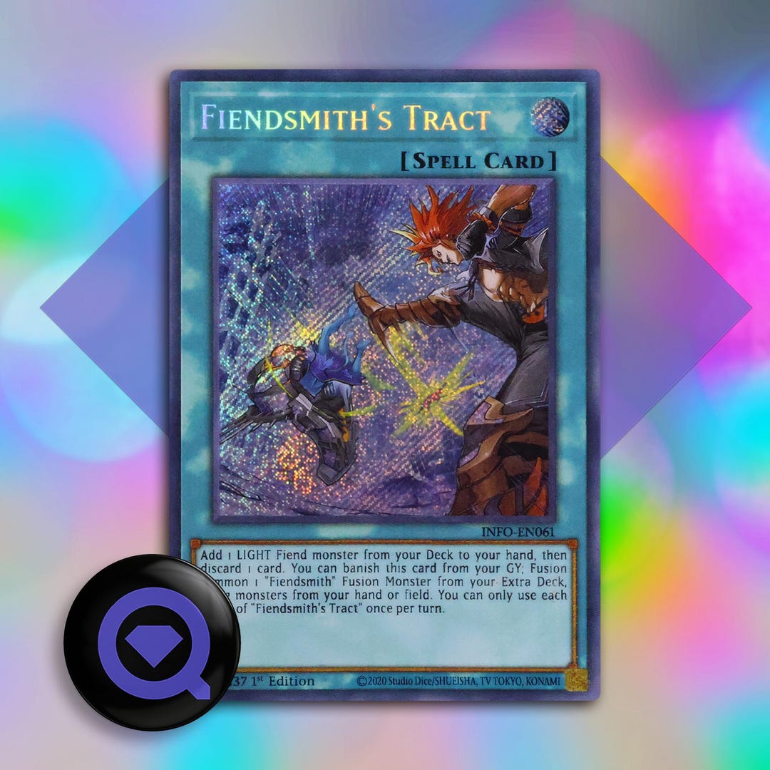 Fiendsmith's Tract (proxy With Same Thickness as the Reals) - Etsy