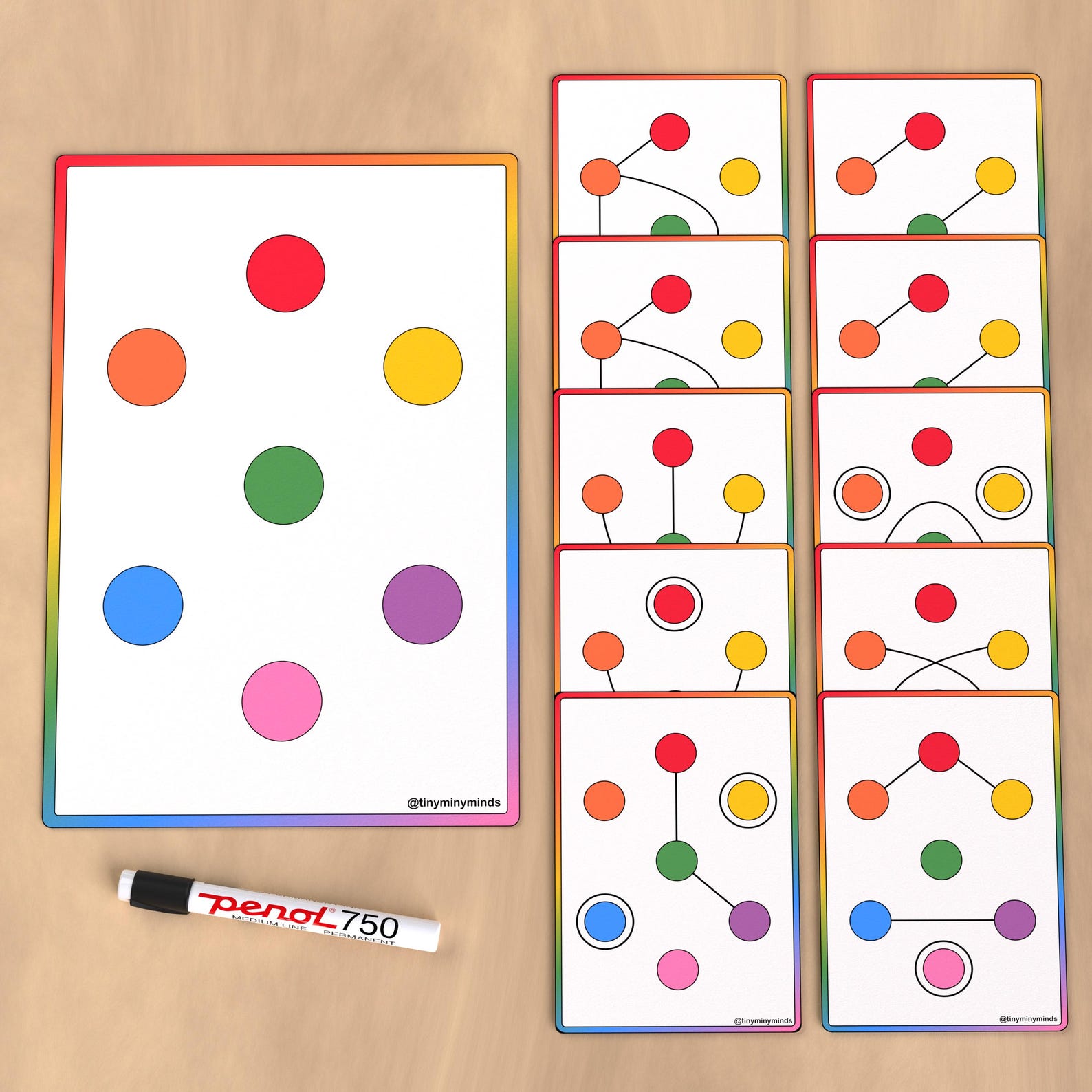 Copy the Pattern Activity: Fine Motor Skills, Preschool Learning (PDF ...