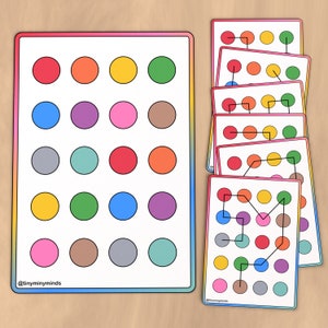 Copy the Pattern, Printable Pattern Activity Fun for Fine Motor Skills ...