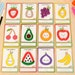 Fruits Play Dough Mats: Printable Fun for Fine Motor Skills, Preschool ...