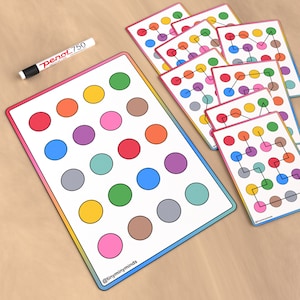 Copy the Pattern Activity: Fine Motor Skills, Preschool Learning (PDF ...