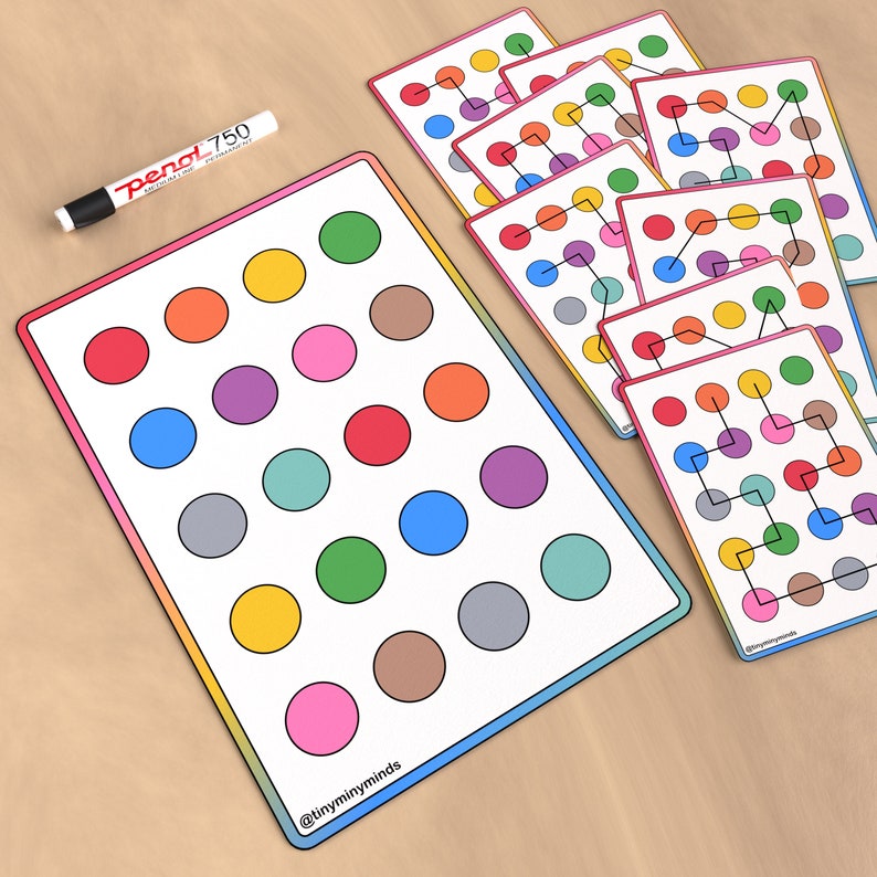 Copy the Pattern, Printable Pattern Activity Fun for Fine Motor Skills ...