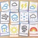 Weather Play Dough Mats, Printable Fun for Fine Motor Skills, Preschool ...