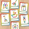Popsicle Sticks Shapes Activity Cards, Printable Fun for Fine Motor ...