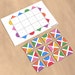 Shapes and Colors Puzzle Pattern Activity, Printable Fun for Fine Motor ...