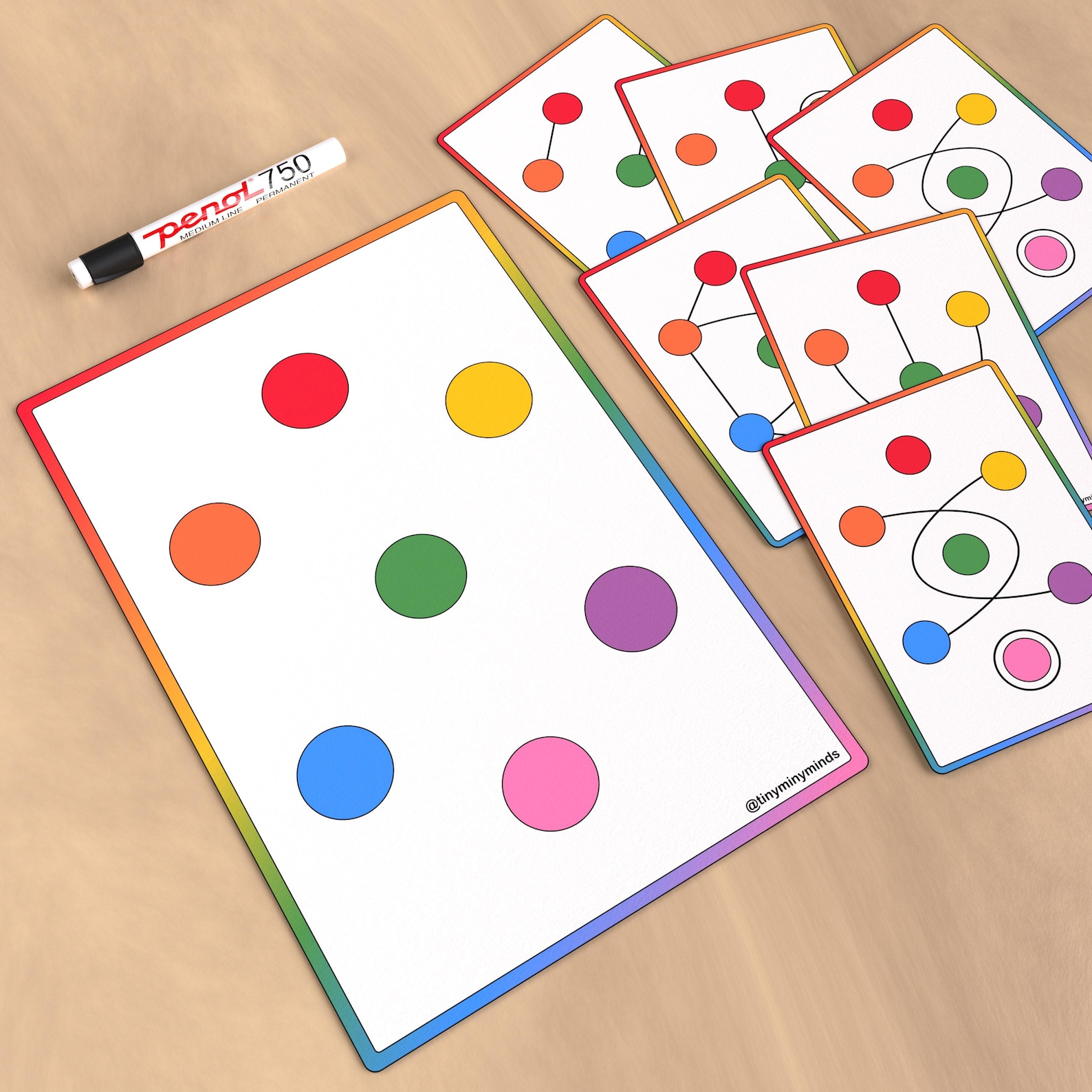 Copy the Pattern Activity: Fine Motor Skills, Preschool Learning (PDF ...