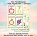 Fruits Play Dough Mats: Printable Fun for Fine Motor Skills, Preschool ...