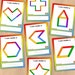 Popsicle Sticks Shapes Activity Cards: Fine Motor Skills (digital ...