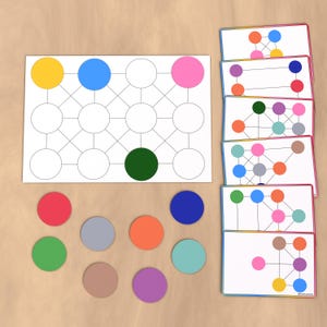 Copy the Pattern Activity: Fine Motor Skills, Preschool Learning (PDF ...