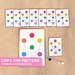 Shapes and Colors Puzzle Pattern Activity, Printable Fun for Fine Motor ...