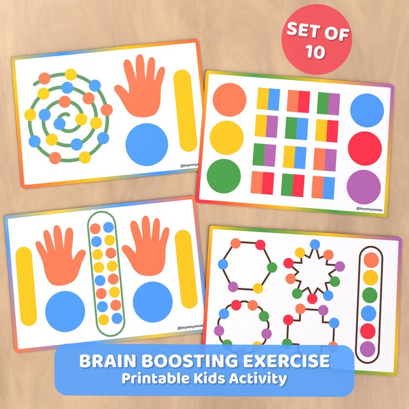 Brain Gym Hands - Etsy UK