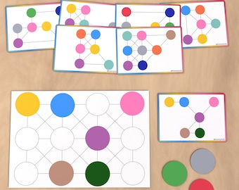 Copy the Pattern, Printable Pattern Activity Fun for Fine Motor Skills ...