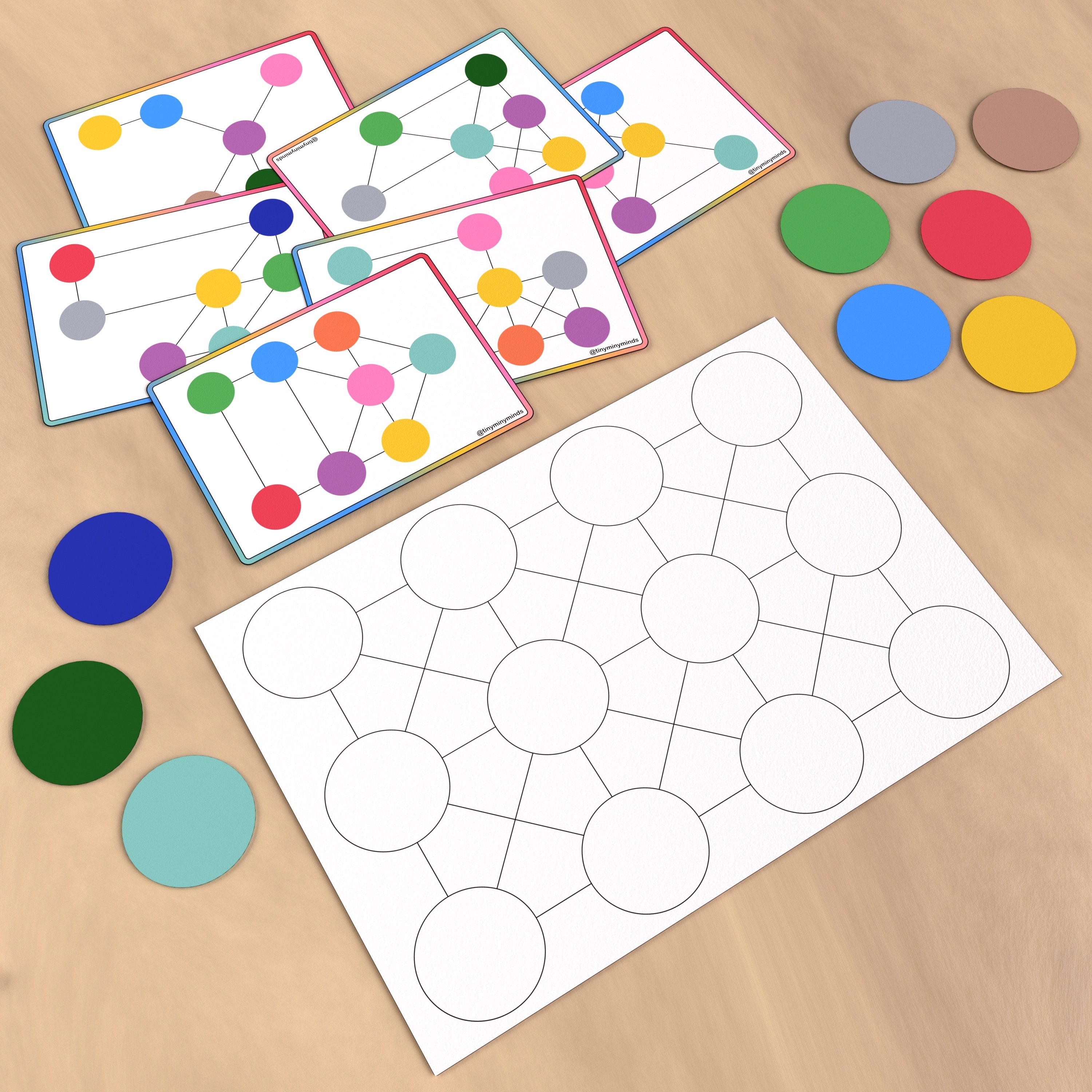 Copy the Pattern Activity: Fine Motor Skills, Preschool Learning (PDF ...