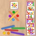 Popsicle Stick Color Sorting Cards: Fine Motor Skills Activity (digital ...