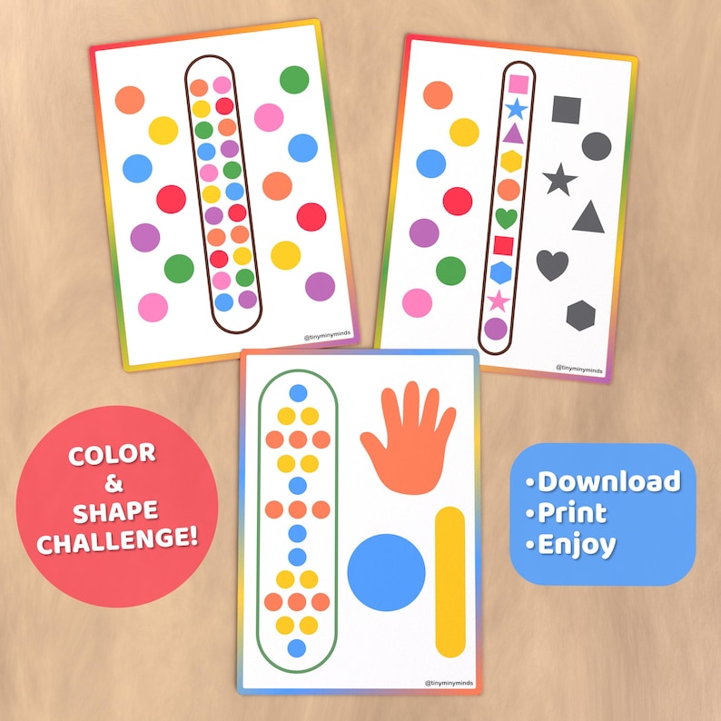Brain & Finger Gym Printable Worksheets: Fine Motor Skills Activities ...