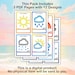 Weather Play Dough Mats, Printable Fun for Fine Motor Skills, Preschool ...